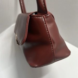 Vintage | Bags | Classic And Chic This Burgundy Baguette Bag | Poshmark